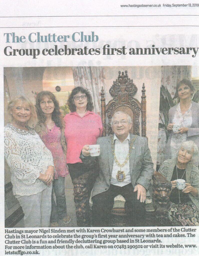 Clutter Club – Let Stuff Go